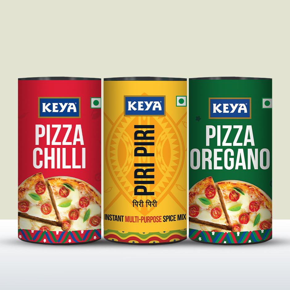 Keya International Sprinklers Combo | Italian Pizza Oregano 80gm | Piri ...