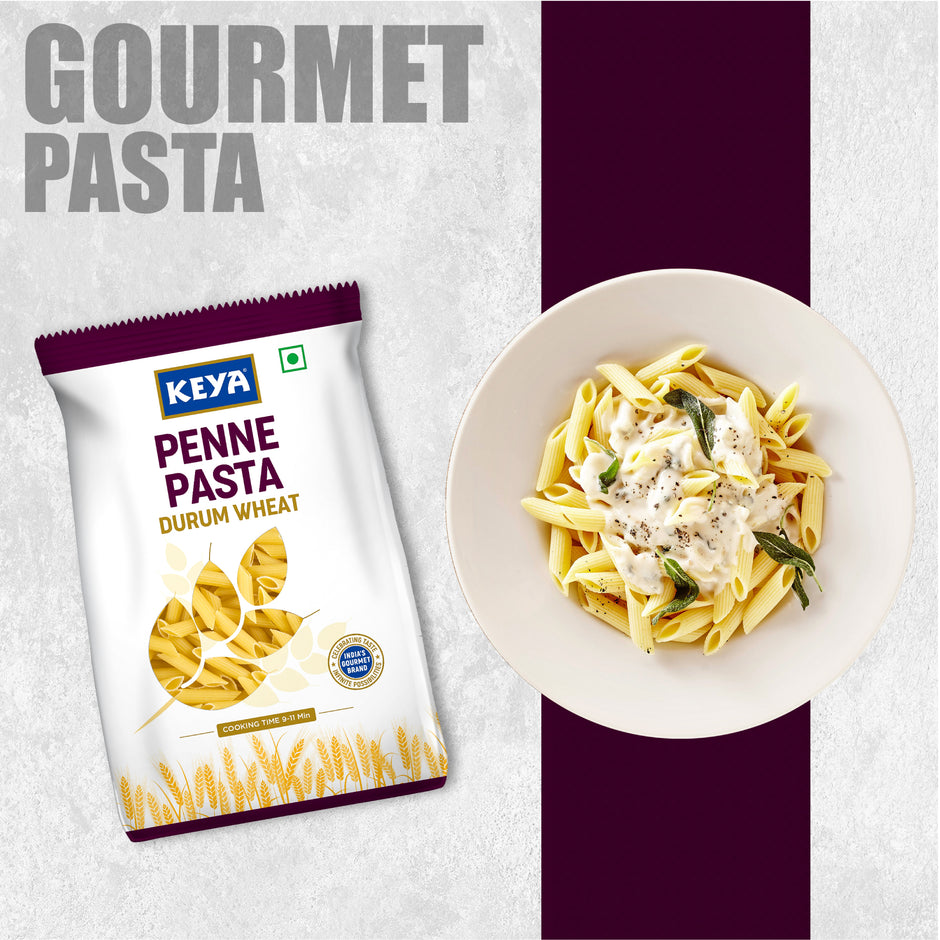 Decrease quantity for Keya 100% Durum Wheat Penne Pasta, 400g Increase quantity for Keya 100% ...